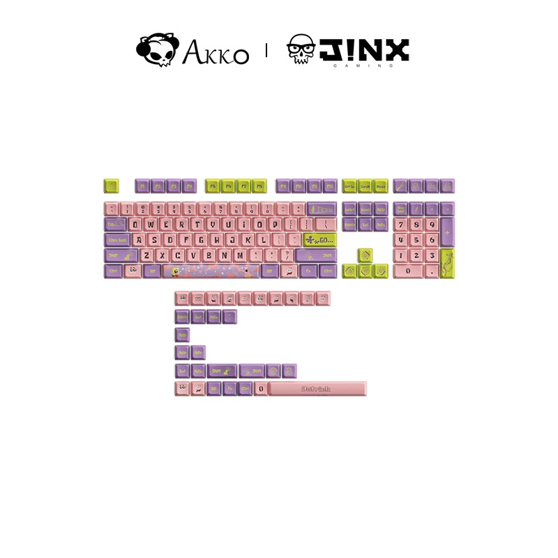 Akko Patrick Keycap Set(138-key) - คีย์แคปเซ็ต | Shopee Thailand
