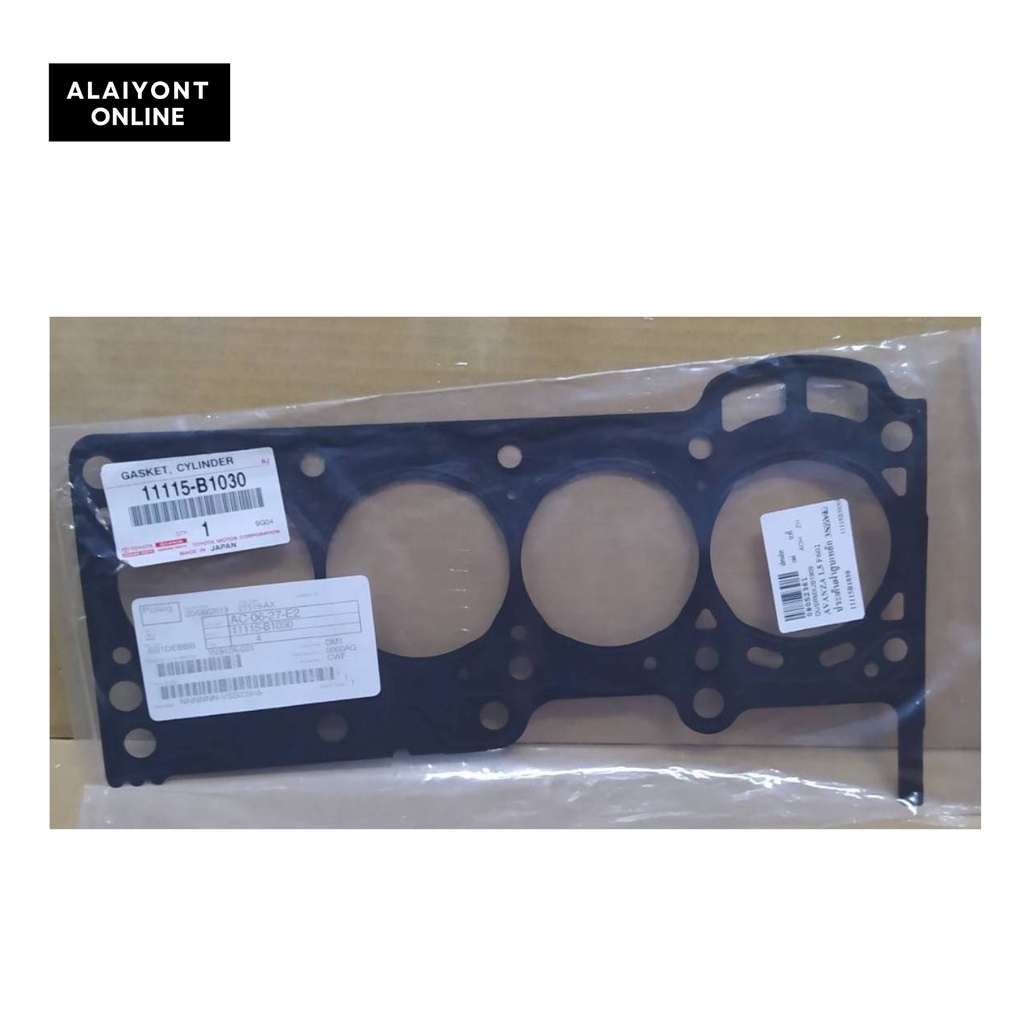 (แท้ศูนย์) (ประกัน 1 เดือน) ประเก็นฝาสูบ TOYOTA AVANZA 1.5 เครื่อง F602 ...