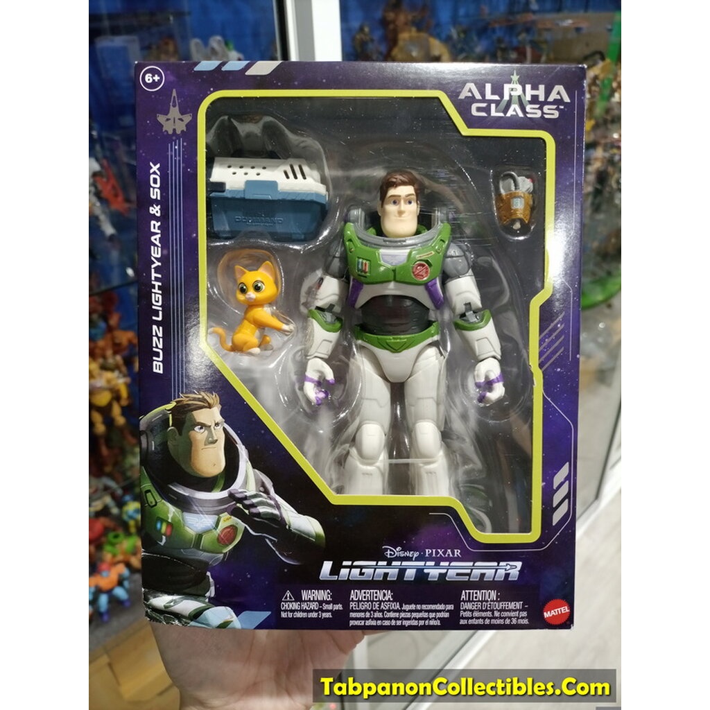 [2022.06] Mattel Alpha Class Buzz Lightyear & Sox | Shopee Thailand