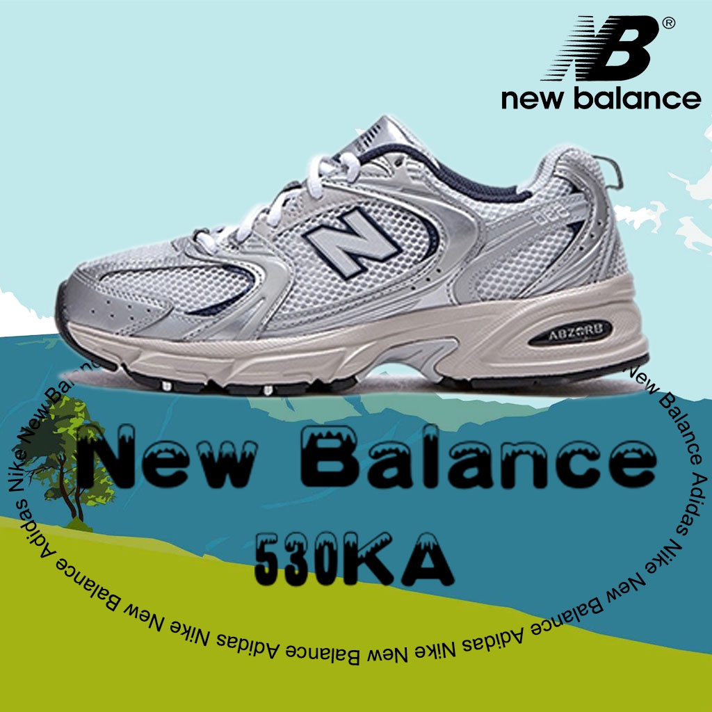 ของแท้ 100% New Balance 530 NB530 530KA คลาสสิค สะดวกสบาย รองเท้าวิ่ง ...