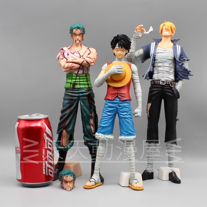 ส่งฟรี พร้อมส่ง โมเดลฟิกเกอร์การ์ตูนอนิเมะ One Piece Luffy Bath Blood ...