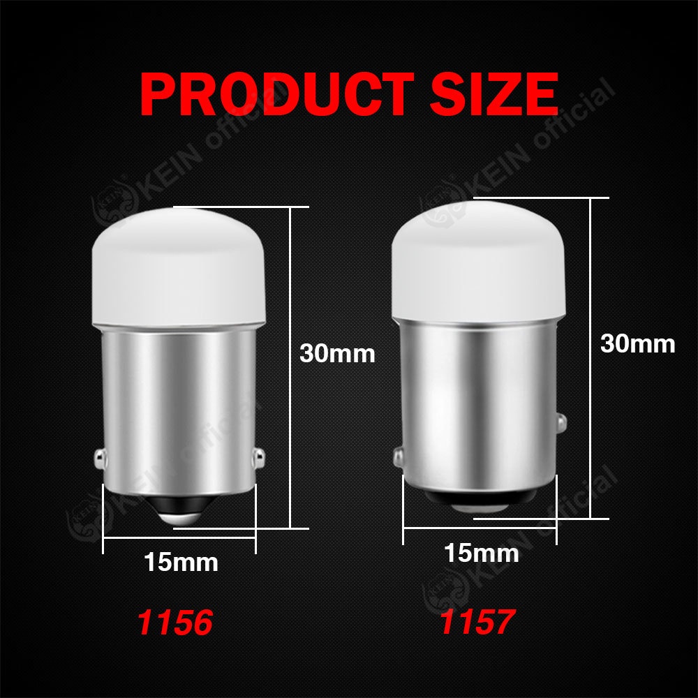 Kein 2PCS 1156 Led 1157 ไฟ Led รถ 1141 หลอดไฟ Led S25 1156 BA15S 1157 BAY15D P21W P21/5W หลอดไฟ ...