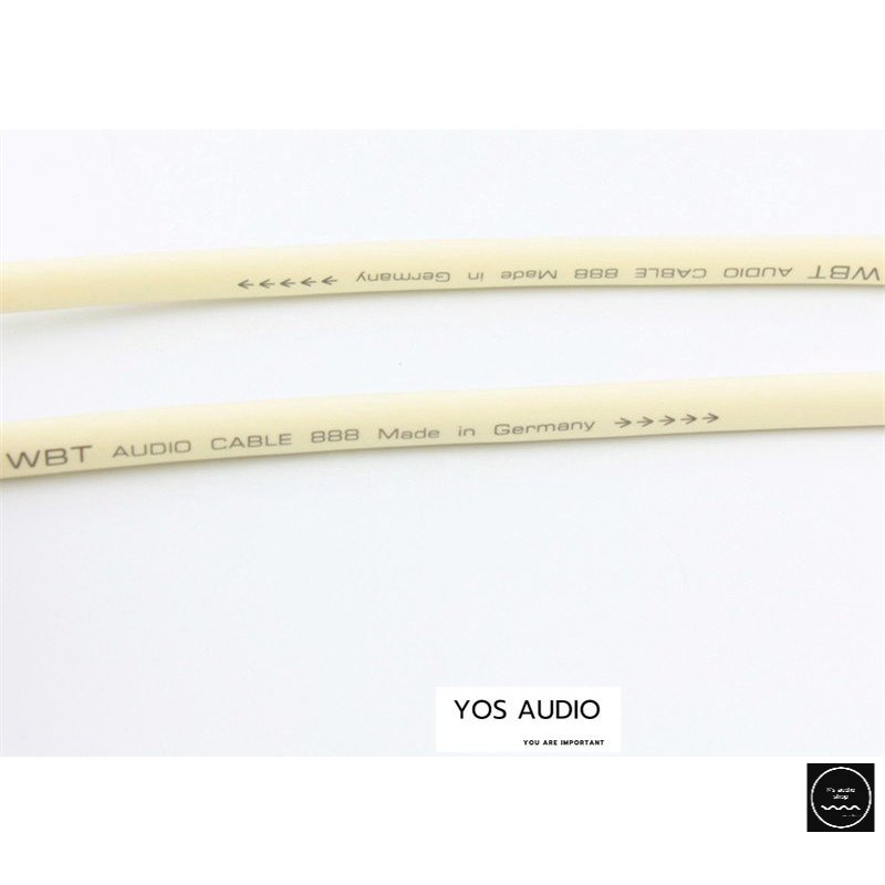 สายสัญญาณ RCA WBT Audio Cable หัวแจ็คแบบขันล็อค Nakamichi กับ wbt แบบ 2 ...