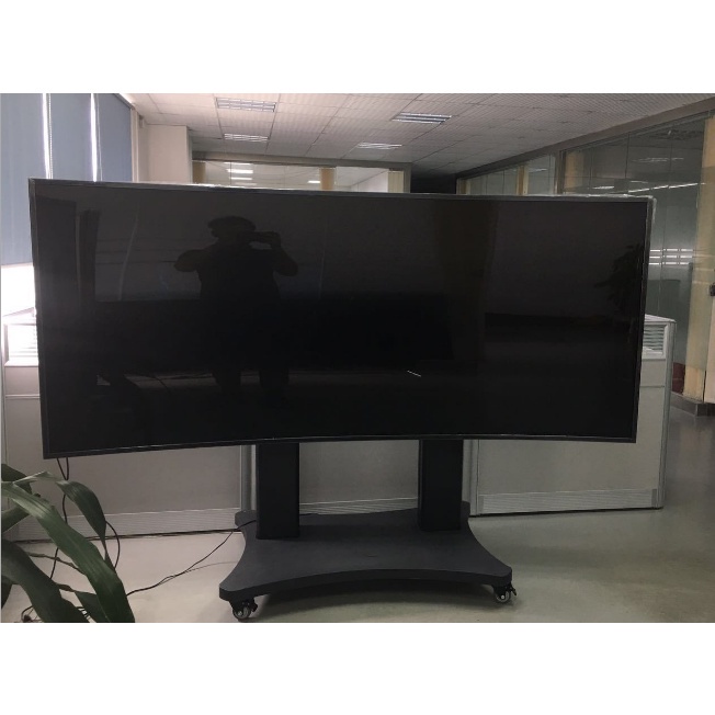 สมาร์ททีวี100'' inch curved lcd screen monitor and Smart wifi TV ...