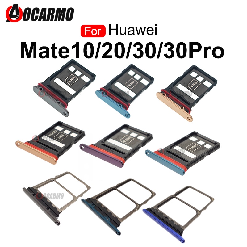 ถาดซิมการ์ด อะไหล่ซ่อมแซม สําหรับ Huawei Mate 10 20 30 Pro 20P 30P | Shopee Thailand