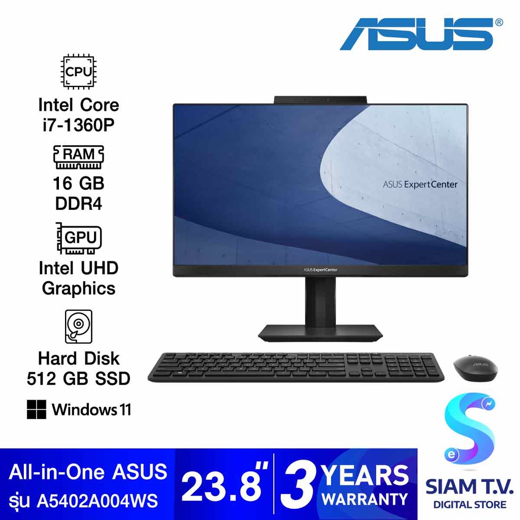 ALL-IN-ONE (ออลอินวัน) ASUS A5402WVAK-BA004WS โดย สยามทีวี by Siam T.V ...