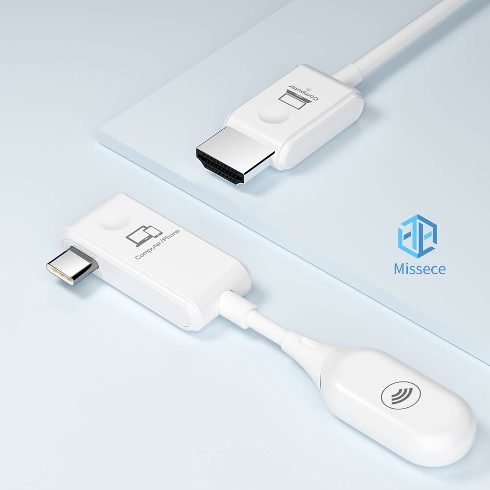สายเคเบิลโปรเจคเตอร์ 1080P USB อะแดปเตอร์ดองเกิล HDMI-compatible ...