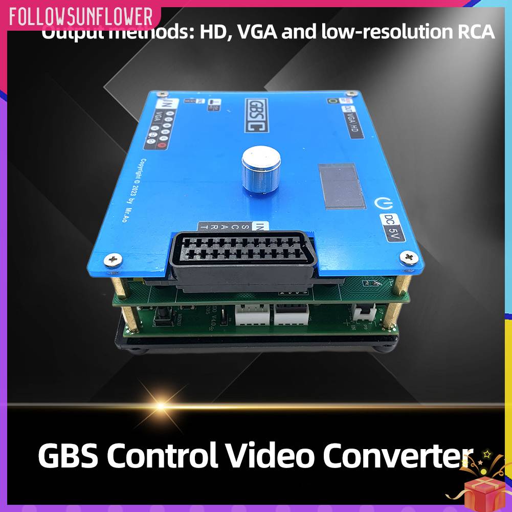 ♧ติดตามดอกทานตะวัน♫ Gbsc ตัวแปลงหน้าจอ LCD RGBS RCA VGA เป็น VGA RCA ...