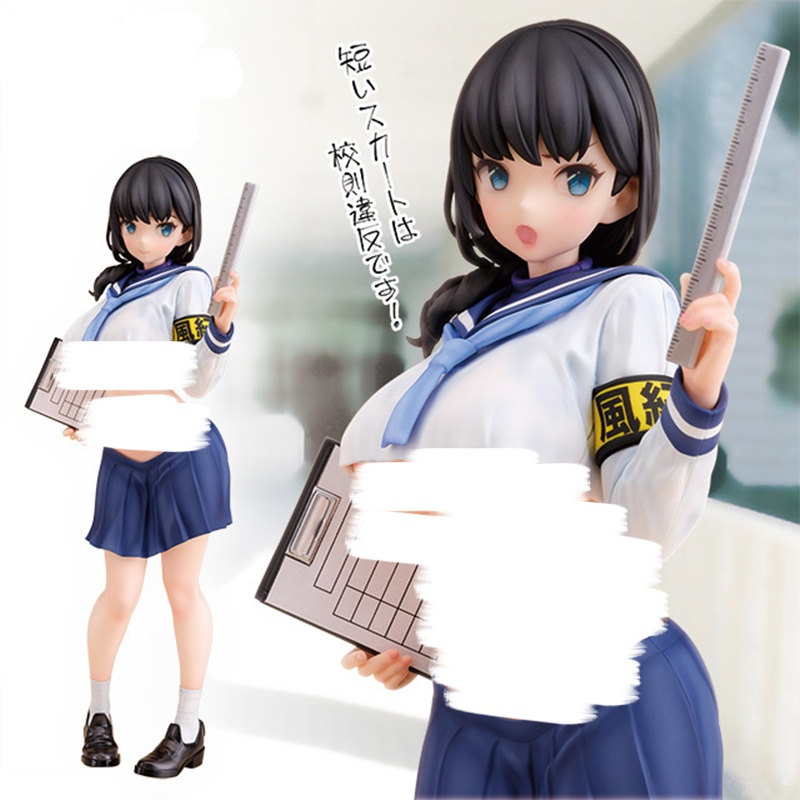 FIGMA ฟิกเกอร์อนิเมะ Daiki Kougyou POPQN's Majimeka!? ขนาด 25 ซม. Fuuki Iin-san โมเดลฟิกเกอร์ ...