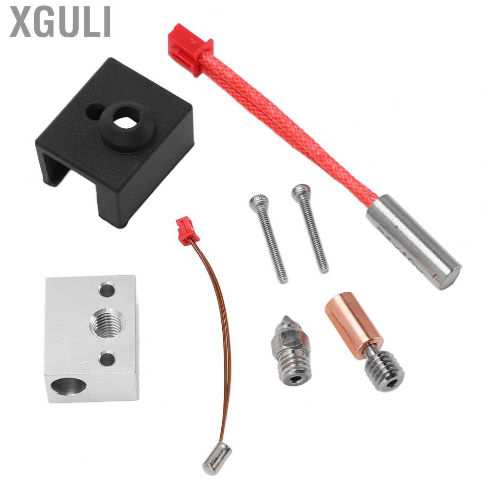 Xguli Aluminum Heater Block Kit Upgrade Versatile Ti Alloy Copper ...