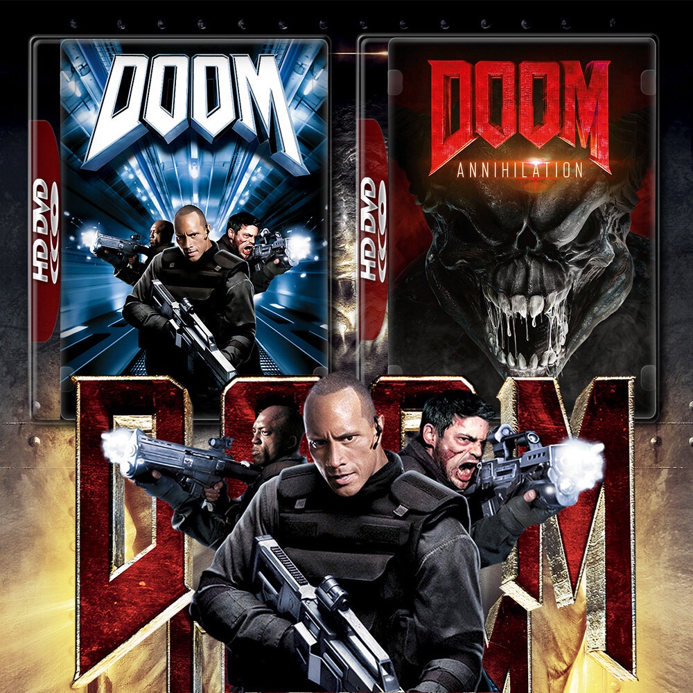 Doom 1-2 สงครามอสูรกลายพันธุ์ (2005/2019) DVD หนัง มาสเตอร์ พากย์ไทย | Shopee Thailand