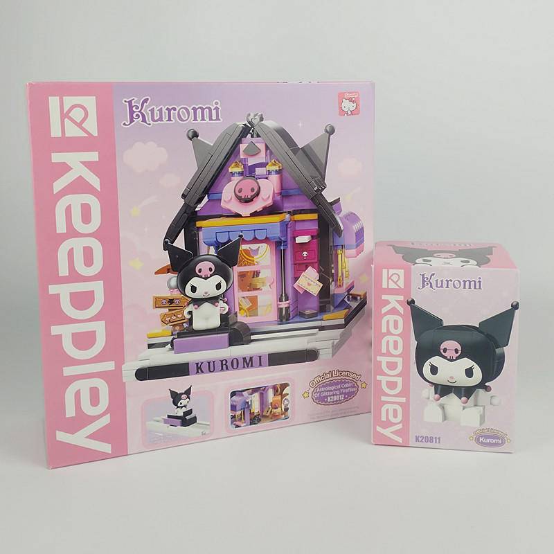 Keepplay Sanrio Kuromi House Building Blocks Bricks Toy Figure Ornament ...