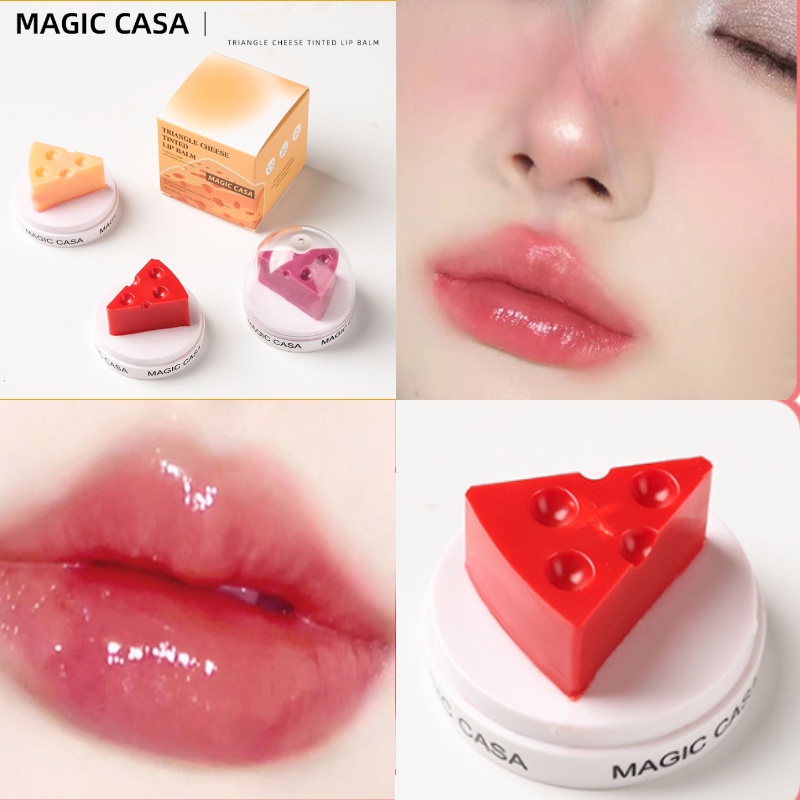 Magic CASA ลิปสติก ลิปบาล์ม ชีส เปลี่ยนสีได้ ให้ความชุ่มชื้น | Shopee Thailand