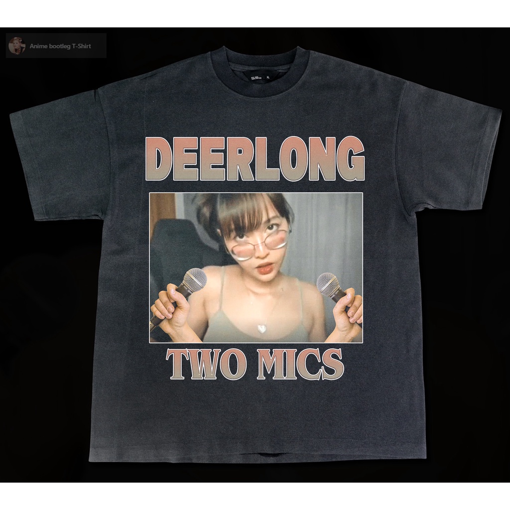 เสื้อยืดผ้าฝ้าย DEERLONG- Bootleg T-Shirt | Shopee Thailand