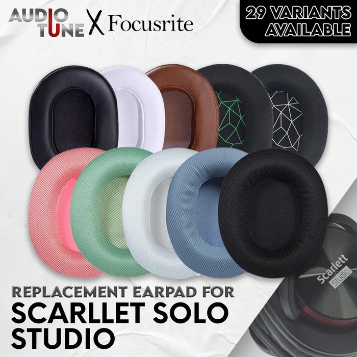Focusrite Scarlett Solo Studio Earcup Ear Cushion Pad แผ่นโฟม | Shopee ...