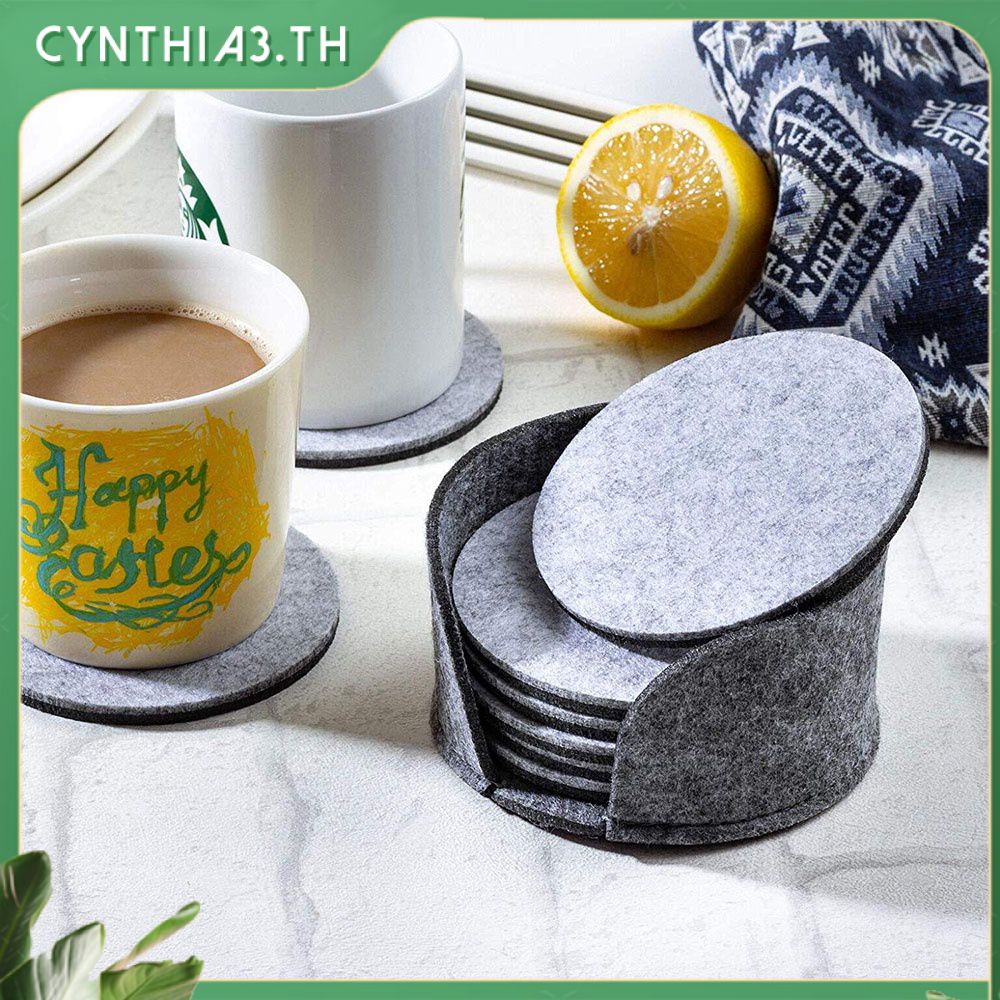 10ชิ้น Felt Protection Pad Cup Anti-Friction Pad Separation Pad Felt ...