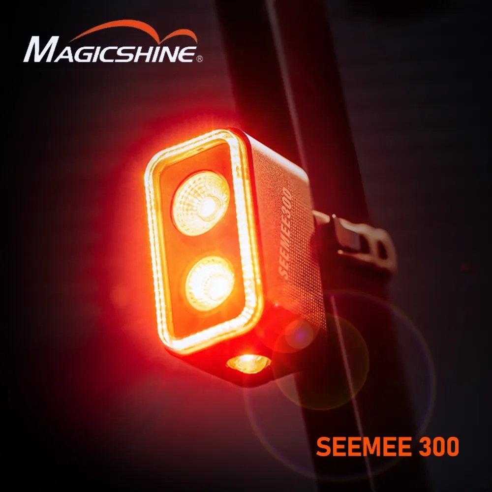 Magicshine SEEMEE300 300 Lumens ไฟท้ายจักรยานเซ็นเซอร์เบรค Night ขี่ไฟ ...