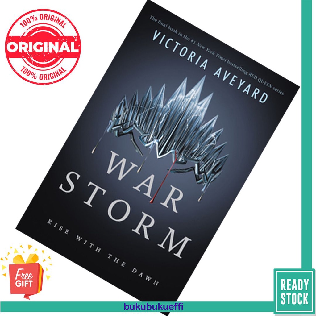 War Storm (ราชินีแดง 4) โดย Victoria Aveyard 9780062423009 - หนังสือภาษาอังกฤษแฟนตาซี | Shopee ...