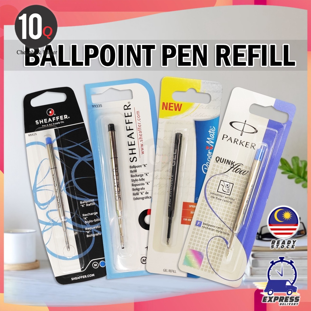 Sheaffer / Parker / Paper Mate ปากกาลูกลื่น หมึกเติม เครื่องเขียน ปากกา ...