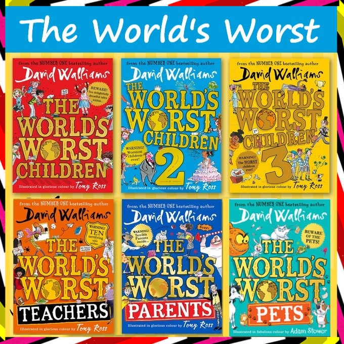 David Walliams THE WORLDS WORST CHILDREN SERIES David Walliams หนังสือ ...