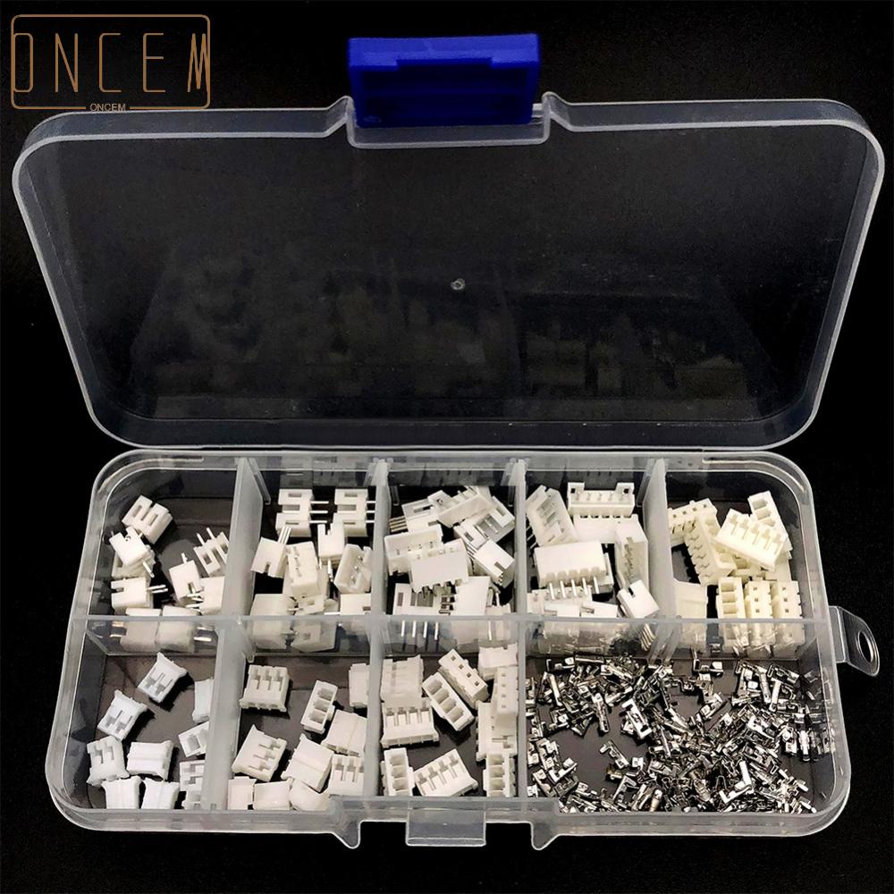 【ONCEMOREAGAIN】230Pcs 2.0mm JST PH Connector Kit With 2/3/4/5 Pin Housing-Plug Adapter Terminal ...
