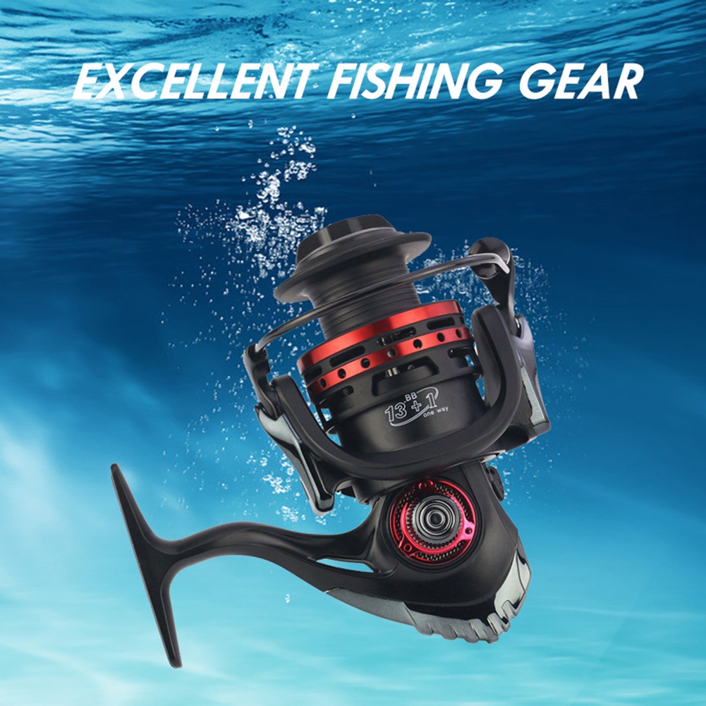 【จัดส่งจากกทม】รอกตกปลาเพลาคู่ XM1000-XM7000 ซีรีส์ หมายเลขแบริ่ง: 13 ...