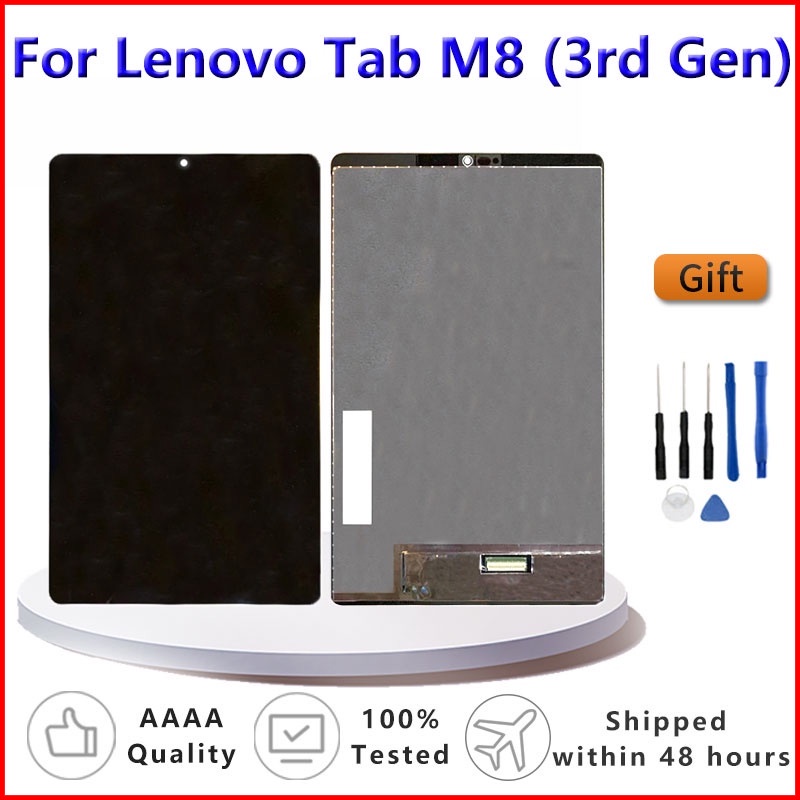 อะไหล่หน้าจอสัมผัส LCD แบบเปลี่ยน สําหรับ Lenovo Tab M8 (3rd Gen ...