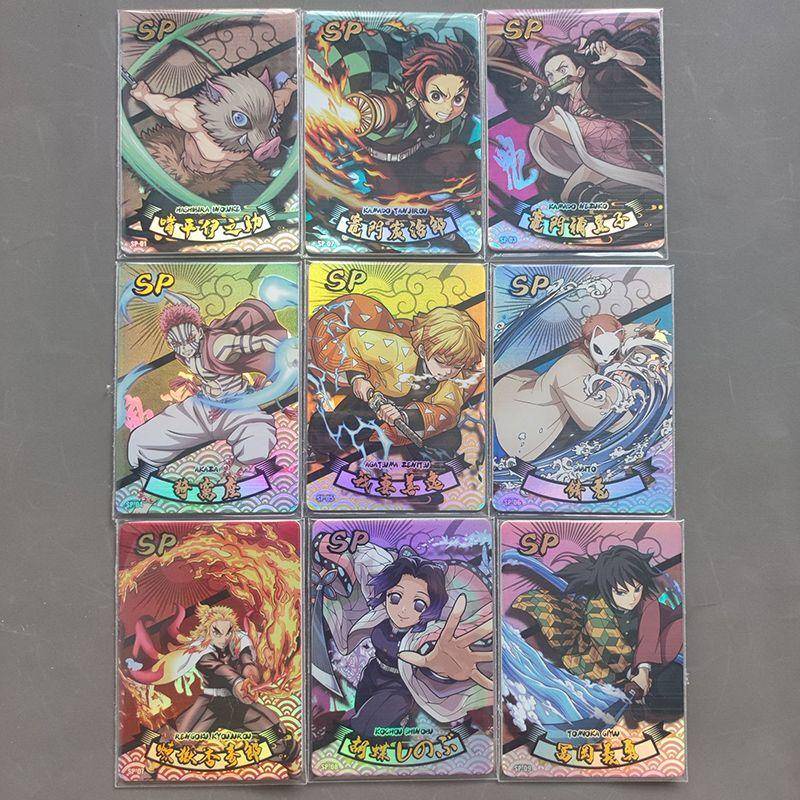 ชุดการ์ดเพลง Demon Slayer Bean sp Zenitsu Kyojuro sp ของแท้ สไตล์ ...