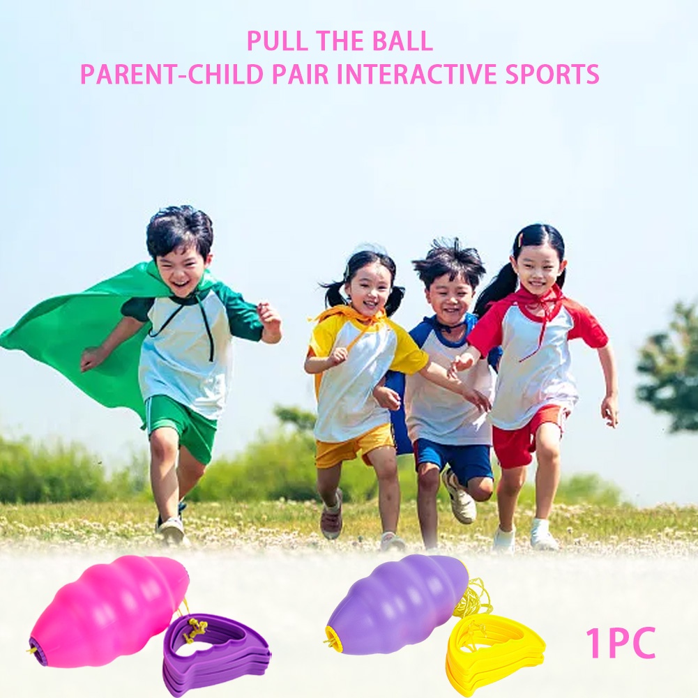 ดึงลูกกระสวย ลูกบอลในร่มกลางแจ้ง สำหรับเด็ก Pull Shuttle Ball | Shopee ...