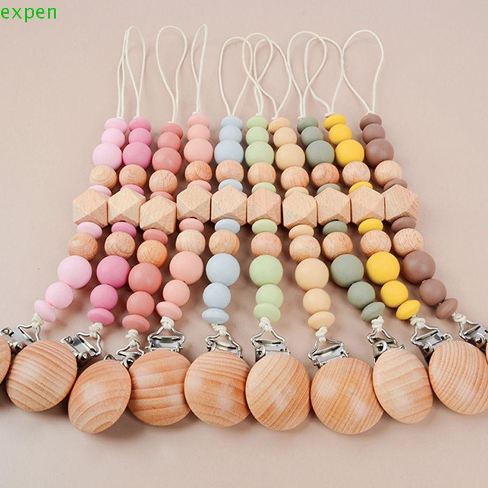 EXPEN สายคล้องจุกนมหลอกเด็ก แบบซิลิโคน เกรดอาหาร กันตก เป็นมิตรกับ ...