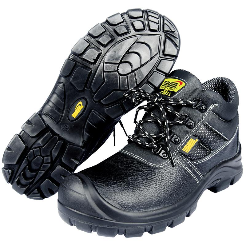 YAMADA รองเท้าเซฟตี้หนังแท้หุ้มข้อหัวเหล็ก รุ่น CMS2 เบอร์ 39 | Shopee Thailand