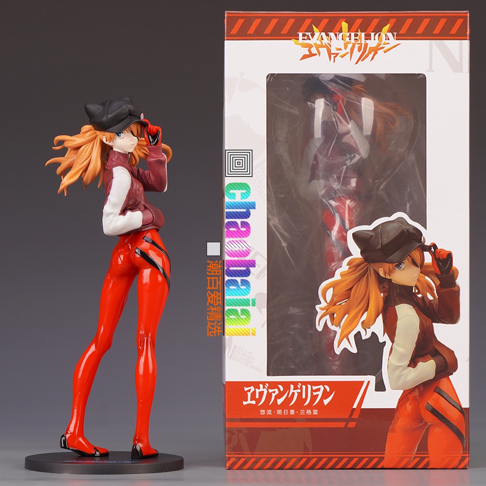 ฟิกเกอร์ Ayapoli EVA ฟิกเกอร์ Asuka Sportswear Figure Cat Ear Cap ...