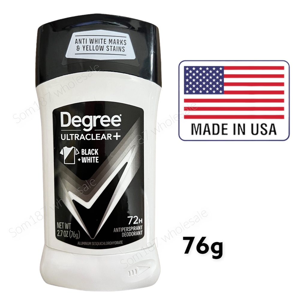 Degree Men UltraClear Black+White Antiperspirant Deodorant Stick 76gโรล ...