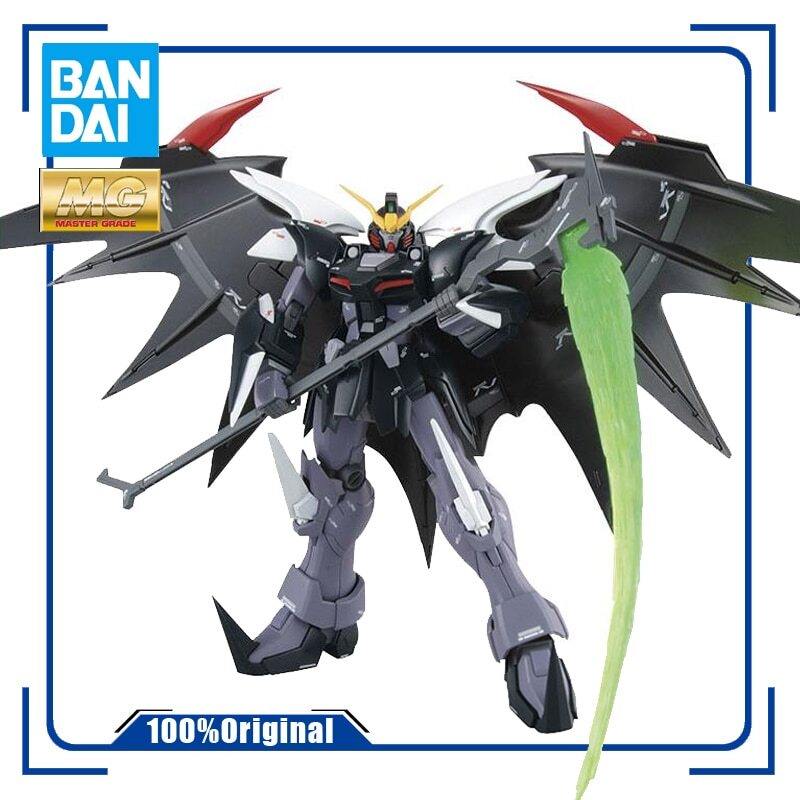 BANDAI MG 1/100 New Mobile Report Gundam Wing XXXG-01D2 Gundam Deathscythe Hell EW Assembly ...