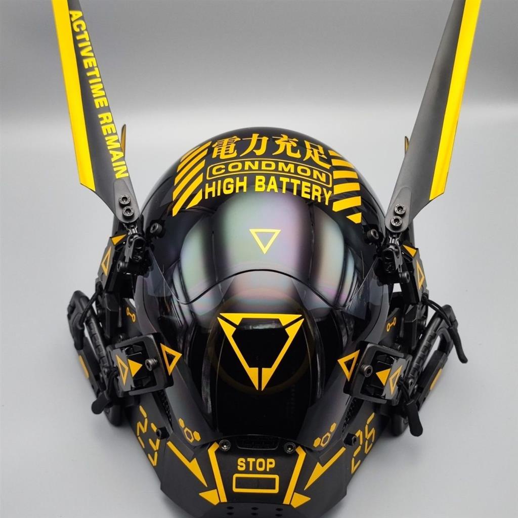 Mg หน้ากาก Cyberpunk ของแท้ เทคโนโลยีจักรวาล cos Yuan สําหรับถ่ายภาพ ...