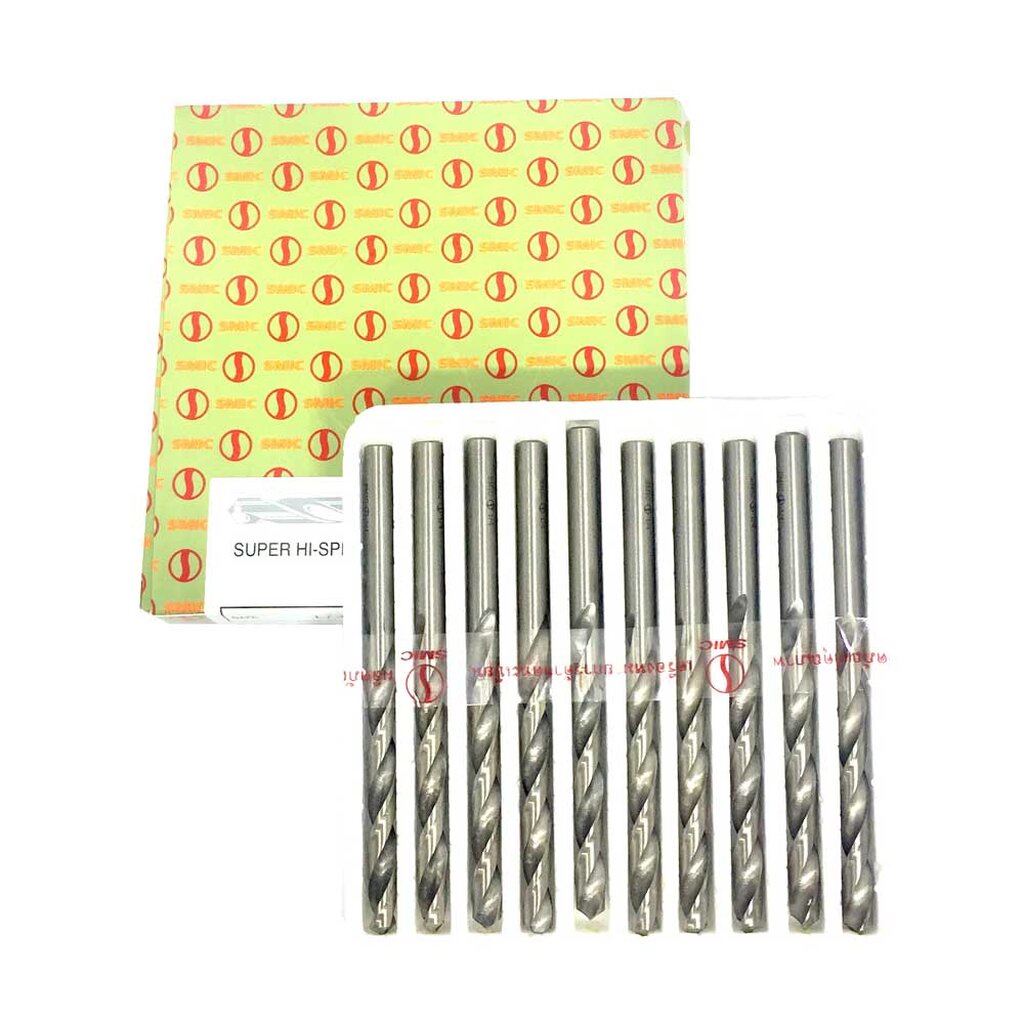 ดอกสว่าน SMIC 1/8" เจาะแสตนเลส สีเงิน (ราคารวมแวท) เจาะเหล็ก-ไม้ อเนกประสงค์ | Shopee Thailand