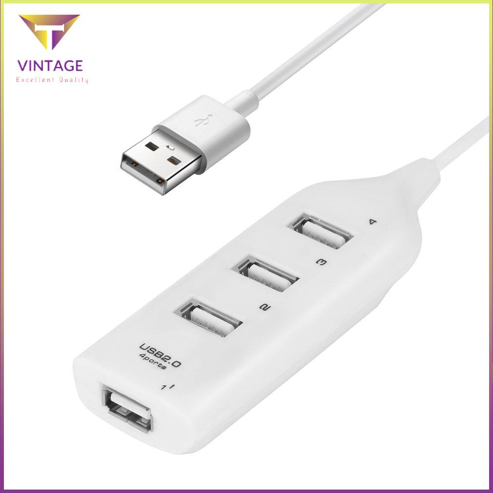 Usb 2.0 Hub 4 พอร์ต Multi Splitter Power Adapter หลาย Expander Hubs ...