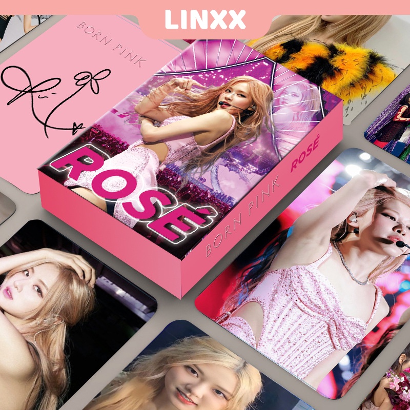 Linxx โปสการ์ด อัลบั้ม BlackPink ROSE Lomo Card Kpop 55 ชิ้น | Shopee ...