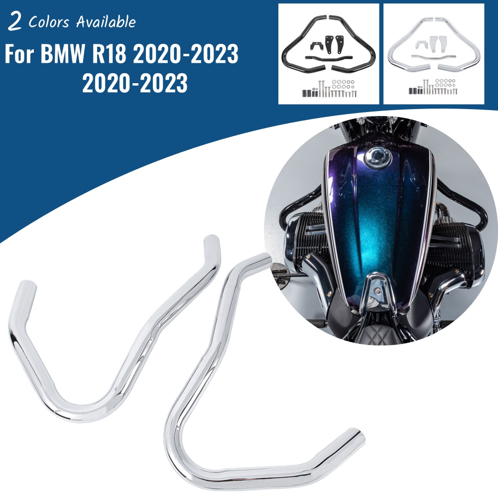 Ljbkoall R18 กันชนเครื่องยนต์รถจักรยานยนต์ อุปกรณ์เสริม สําหรับ BMW R ...