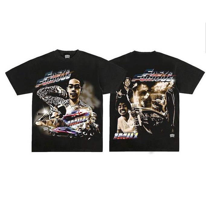 1MILL Fast & Furious เสื้อยืดคอตตอนฮิปป๊อป | Shopee Thailand