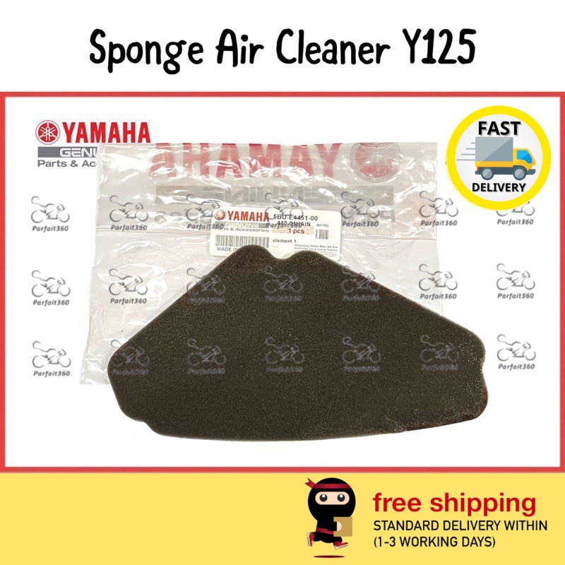 ฟองน้ํากรองอากาศ 5BU-E4451 125Z Y125 Y125Z Y125ZR 100% HLY | Shopee ...