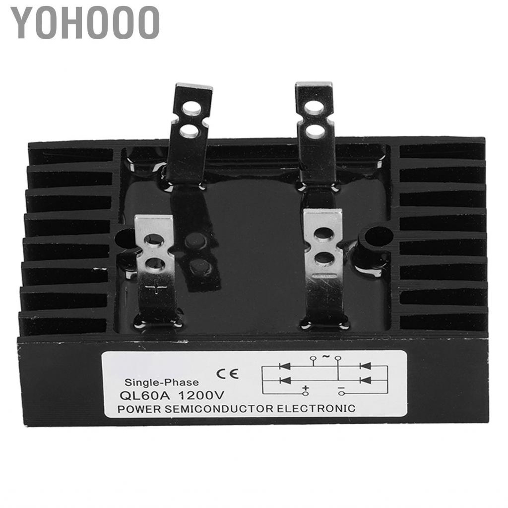 Yohooo 1200V 60A 3 Phase Diode Rectifier High Power Bridge Module For ...