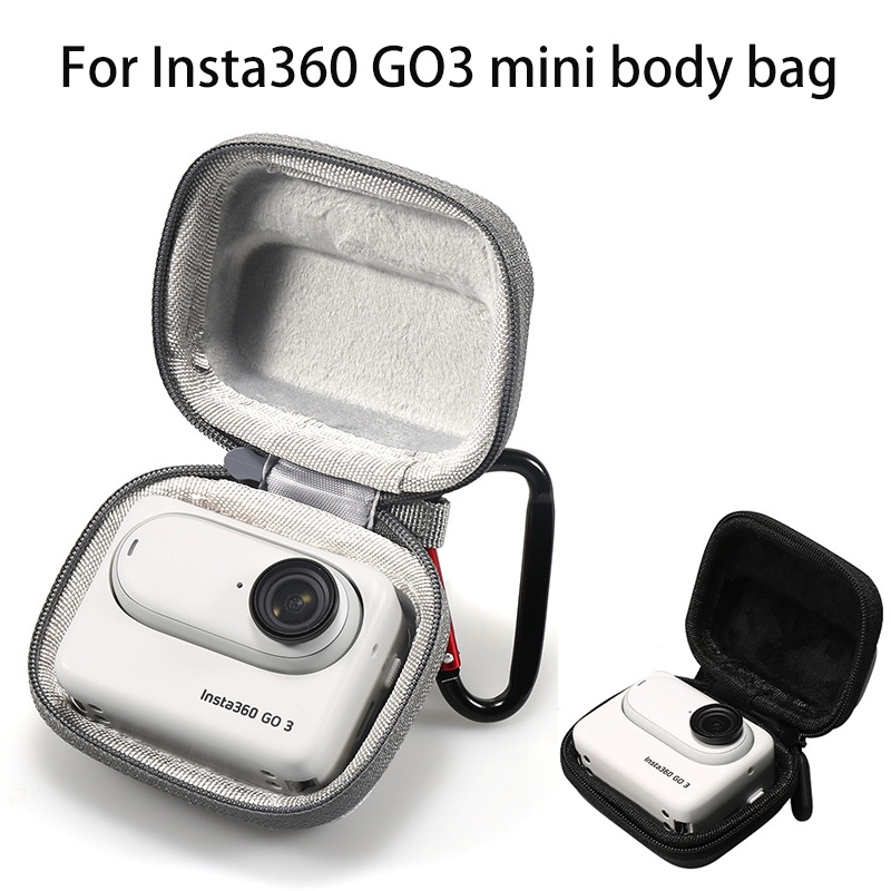 [พร้อมสต็อก] สําหรับ Insta360 GO3 3S Mini Body Bag กระเป๋าเก็บของแบบ ...