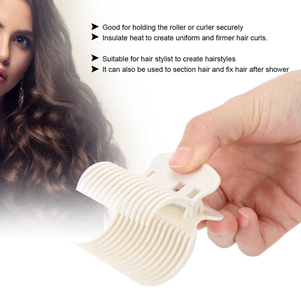 Health & beauty 12pcs Hot Roller Clip Hair Curler Claw Clips เปลี่ยน ...