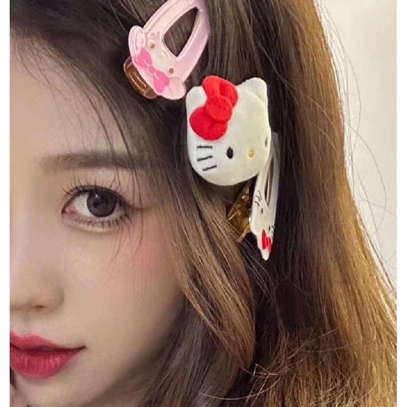 Hello Kitty Melody กิ๊บติดผมญี่ปุ่นหวานหวานสาวน่ารักคลิปหน้าม้าคลิป ...