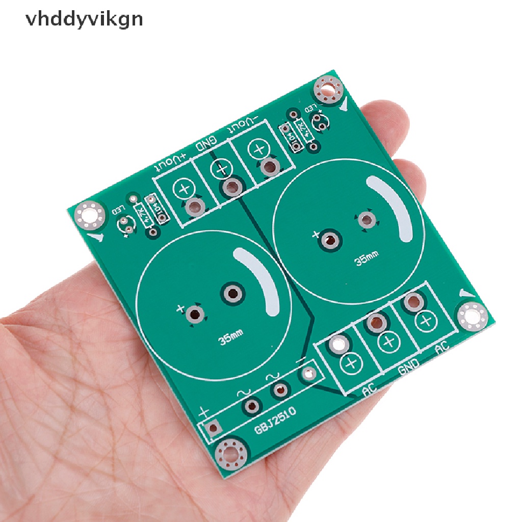 Vhdd บอร์ดพาวเวอร์ซัพพลาย วงจรเรียงกระแสเสียง AC-DC 25A เดี่ยว pcb TH ...