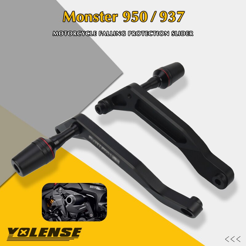 แผ่นกันล้ม CNC สําหรับรถจักรยานยนต์ DUCATI Monster 950 937 Monster950 ...