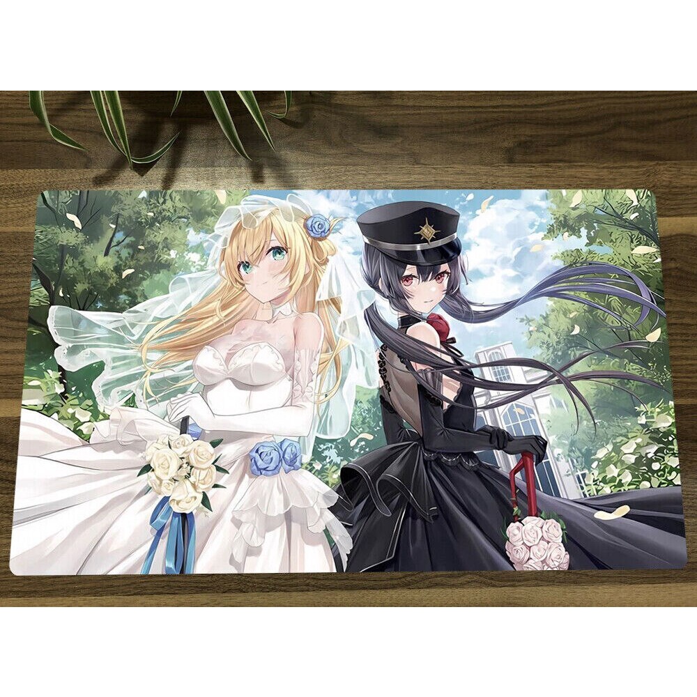 ใหม่ YuGiOh Sky Striker Ace - Raye & Roze Mat TCG CCG Playmat Trading ...