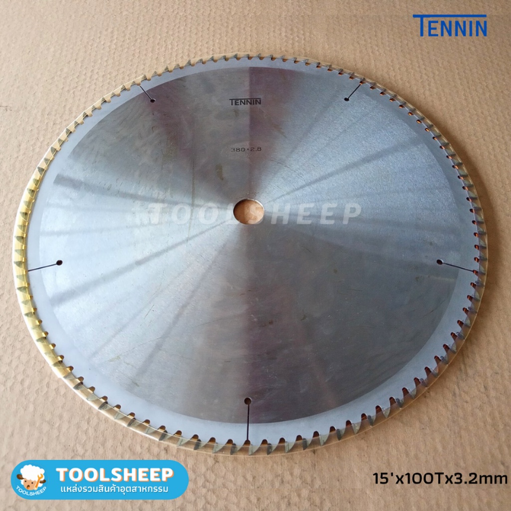 ใบเลื่อยวงเดือน TENNIN ขนาด 15นิ้ว x 100T (3.2mm) | Shopee Thailand