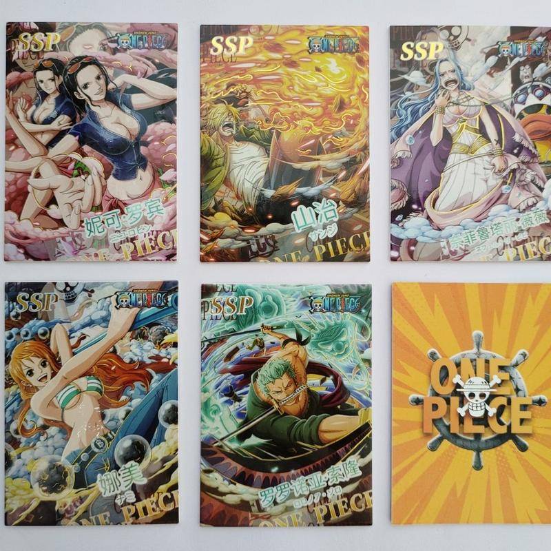 การ์ดเก็บสะสม ลายการ์ตูนอนิเมะ Spades A One Piece SSP Robin Zoro Sanji ...